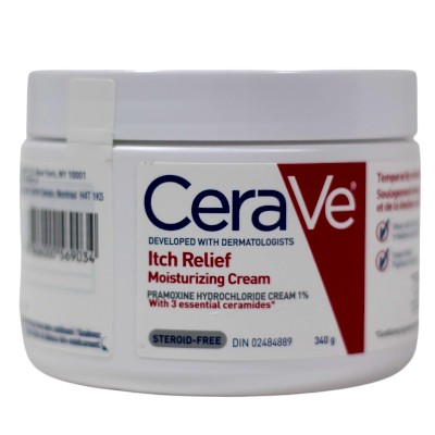 CERAVE ITCH RELIEF MOISTURIZING CREAM 340 GR JAR - HRM GLOBAL TRADING